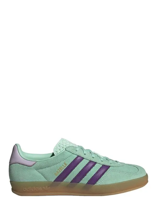 Adidas Gazelle Indoor Sneakers - Clear Mint/active Purple