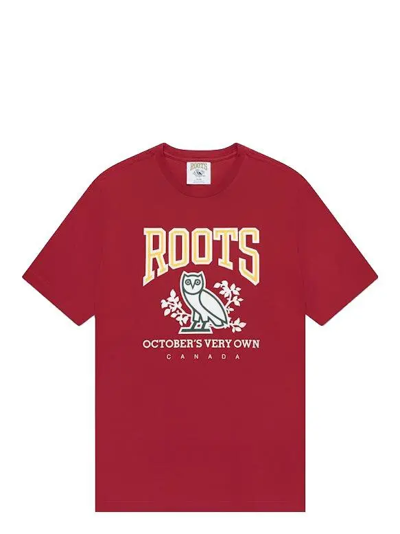 OVO X Roots T-shirt - Red