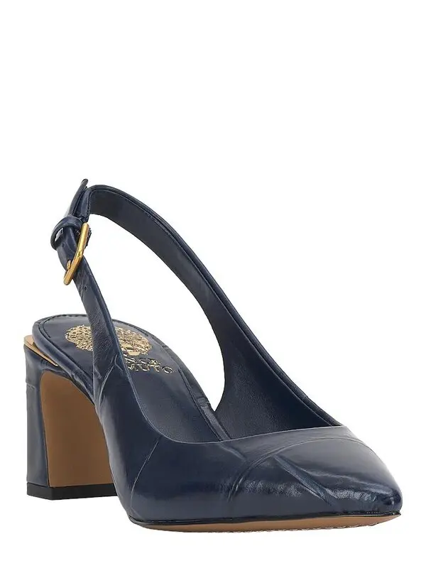 Vince Camuto Hamden Slingback Pumps - Navy