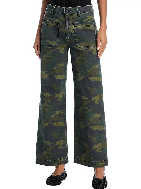 ASKK NY Camouflage Wide Leg Pants - Camo