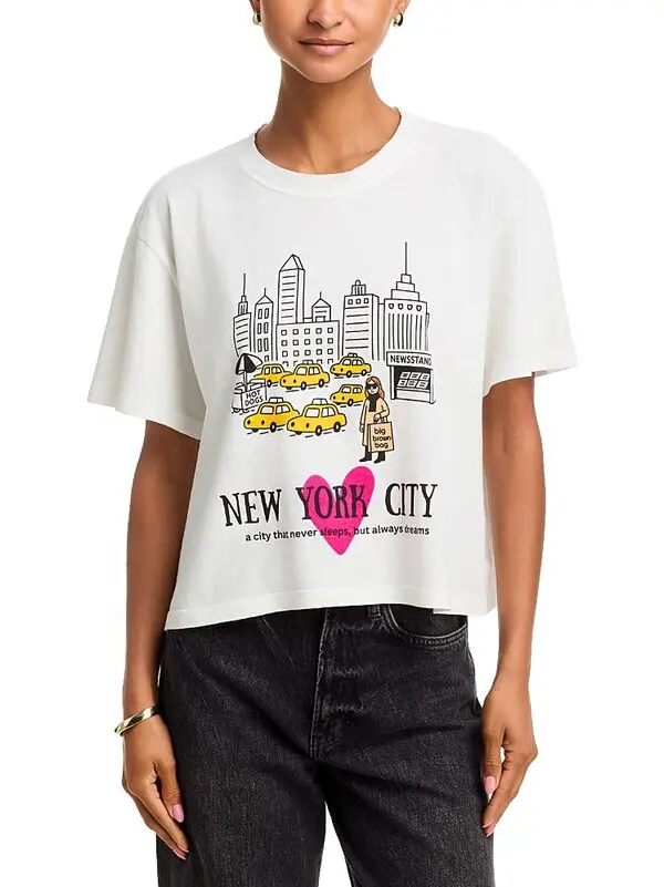 ASKK NY Graphic Boyfriend Tee - Heart Ny