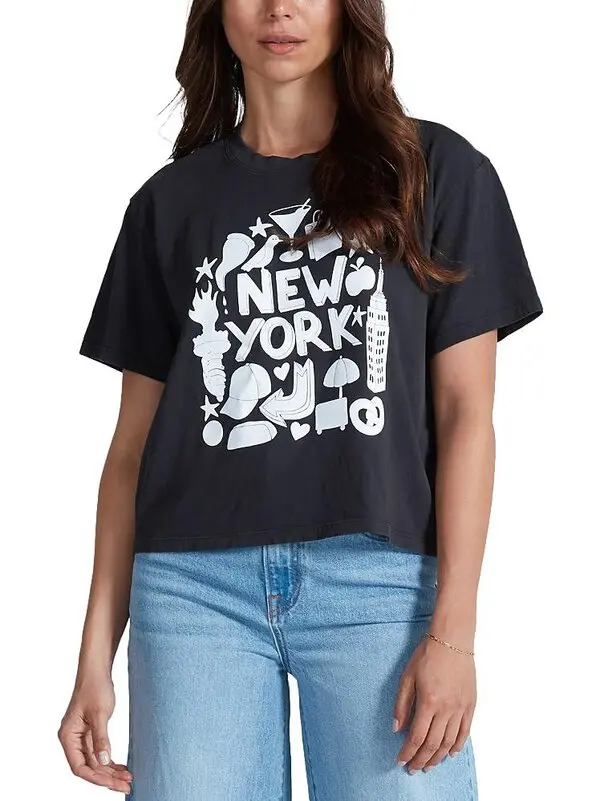 ASKK NY Graphic Boyfriend Tee - New York