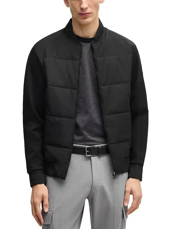 BOSS Skiles Padded Jacket - Black