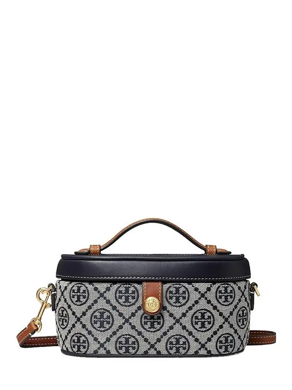 Tory Burch T Monogram Vanity Case - Tory Navy