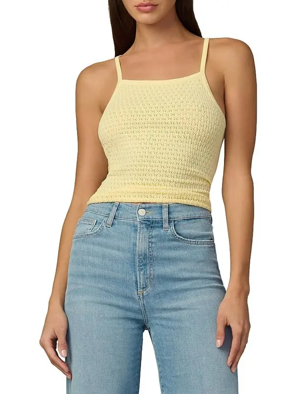 Joe's Jeans The Pointelle Everyday Tank - Sunshine
