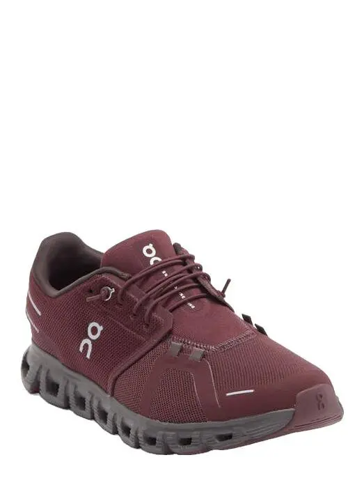 On Cloud 6 Sneaker - Mulberry/pebble