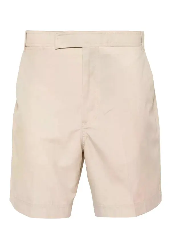 Thom Browne Pressed-crease Straight-leg Shorts - Brown