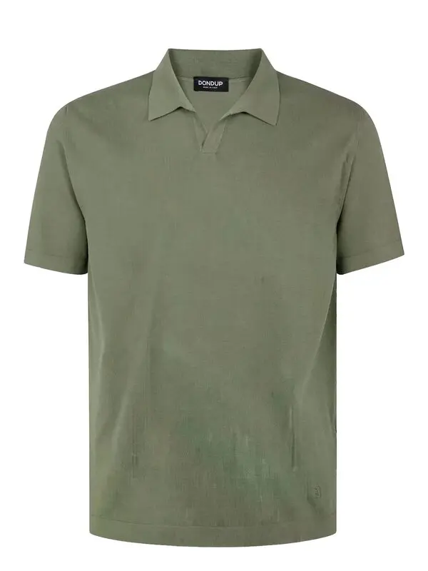 DONDUP Piqué Polo Shirt - Green