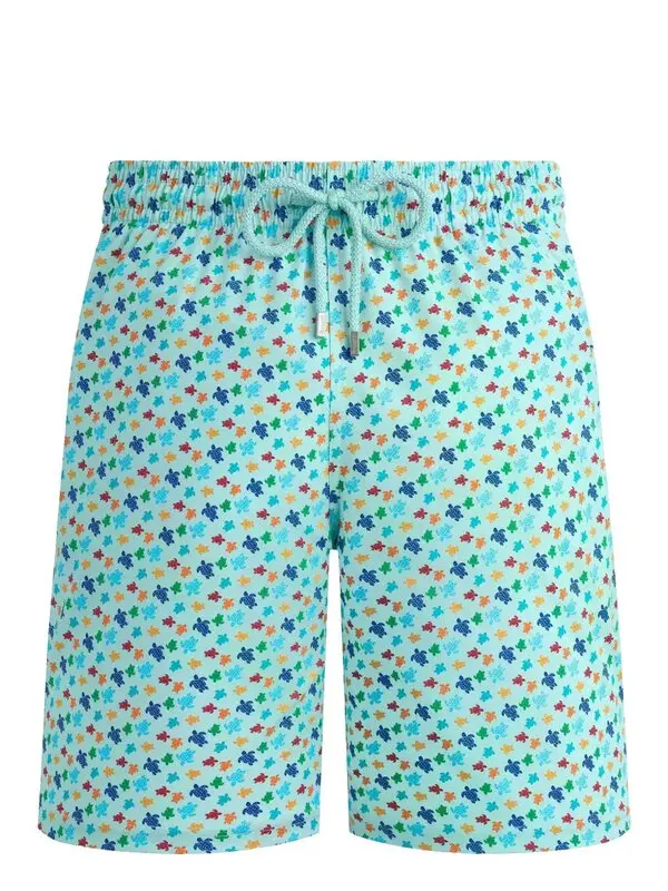 Vilebrequin Micro Ronde Des Tortues Rainbow Swim Shorts - Blue