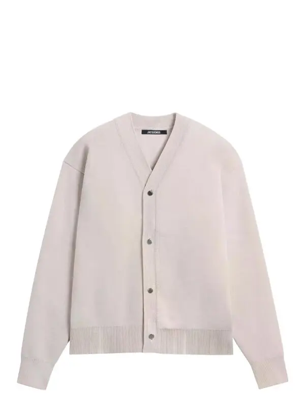 Jacquemus Le Cardigan Boutonne Cardigan - Neutrals