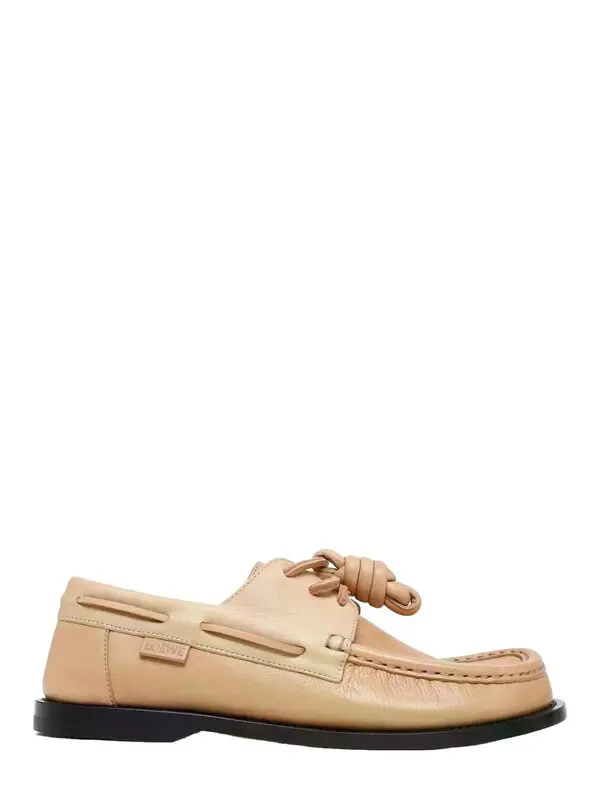 Loewe Campo Boat Shoes - Neutrals