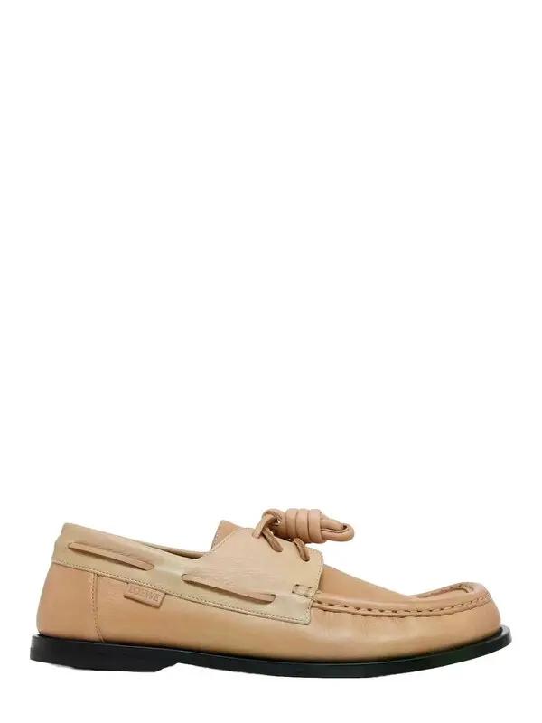 Loewe Campo Boat Shoes - Neutrals