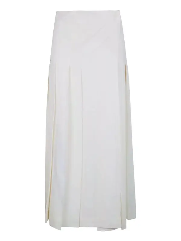 P.a.r.o.s.h Maxi Pleated Skirt - Neutrals