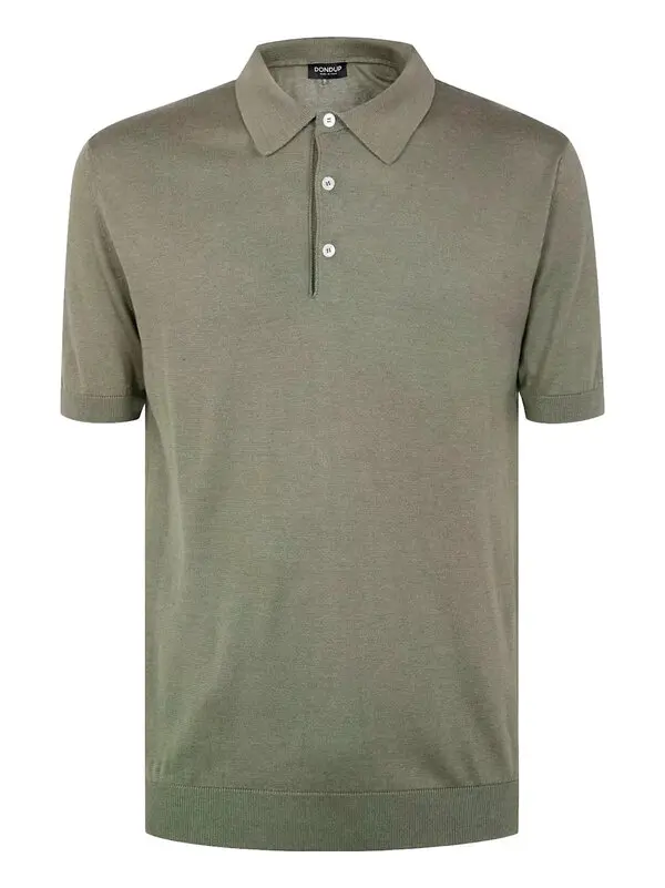 DONDUP Piqué Polo Shirt - Green
