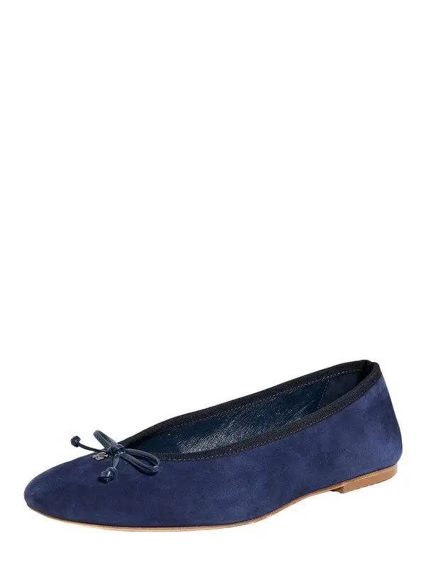 Larroude Pavlova Ballet Flats - Indigo