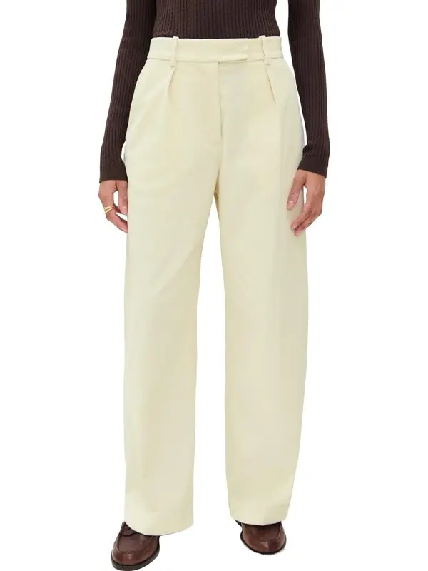 Renggli Corduroy Trousers - Ecru
