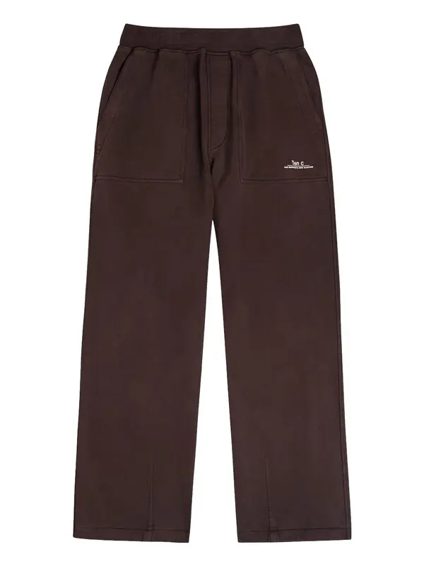 TEN C Cotton Sweatpants - Dark Brown