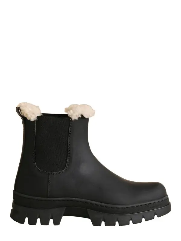 Jenni Kayne Leather Highland Boots - Black