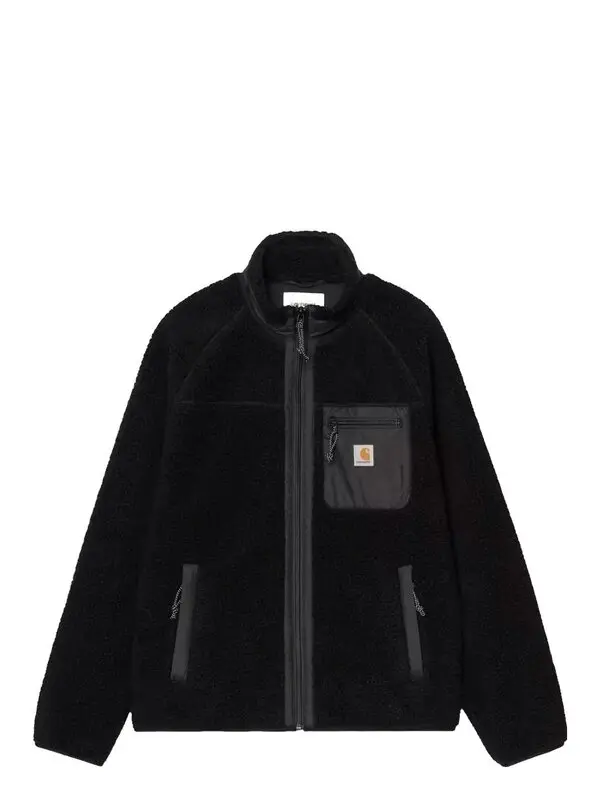 Carhartt Work In Progress Coats With Zip Fastening And Multiple Pockets - Black