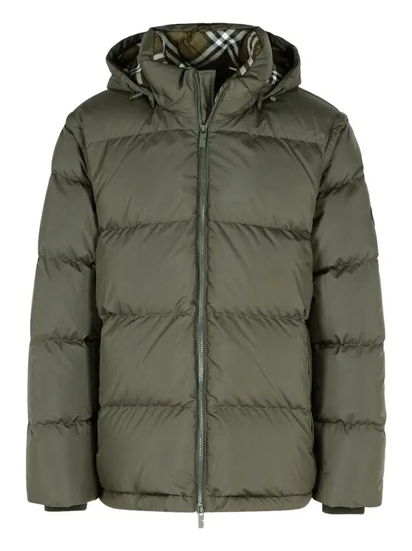 Burberry Bideford Detachable-sleeve Down Jacket - Green