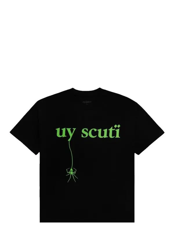 SP5DER X Uy Scuti Tee Shirt - Black/green