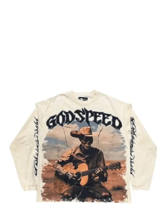 GODSPEED Virtuoso Long Sleeve T-shirt - Bone