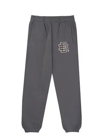 ERIC EMANUEL Ee Basic Cuff Sweatpant - Charcoal/brown