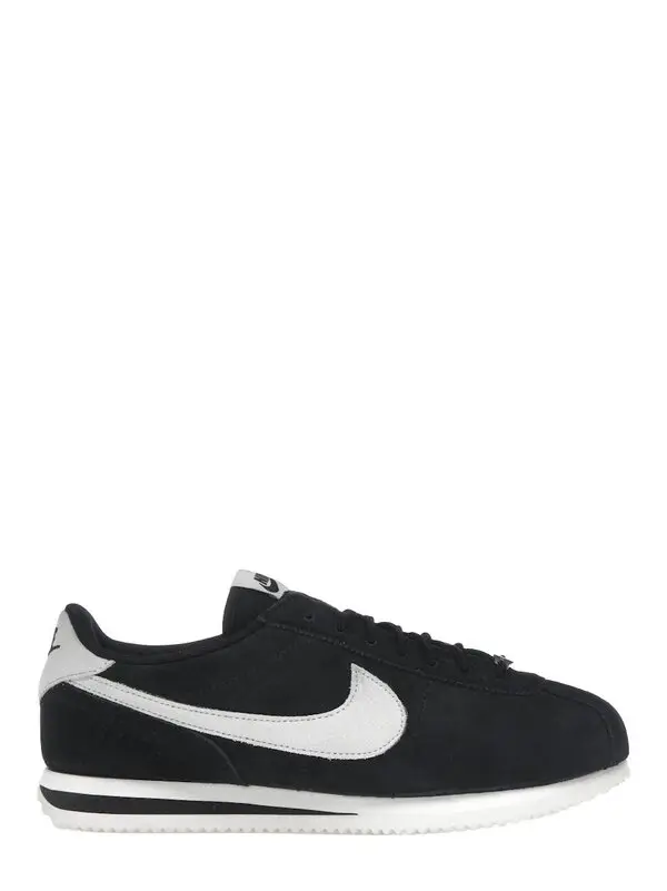 Nike Cortez Premium Sneakers - Black/sail