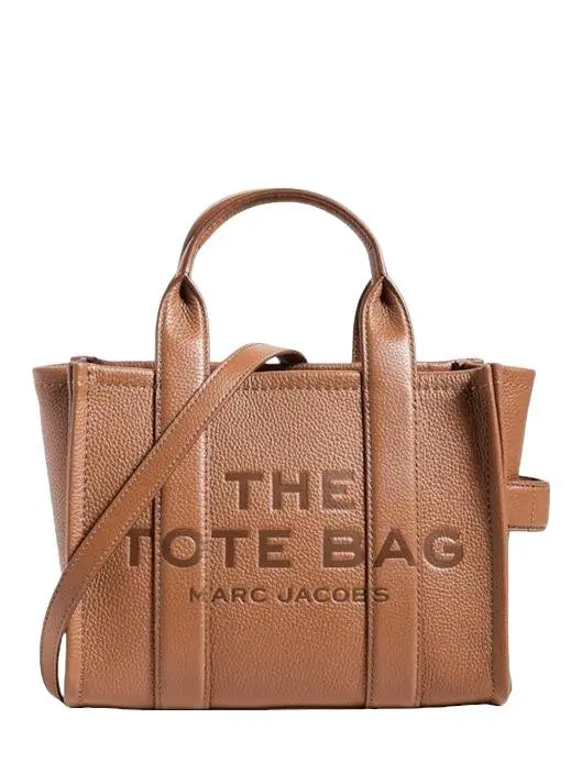 Marc Jacobs Leather Small Tote - Argan Oil