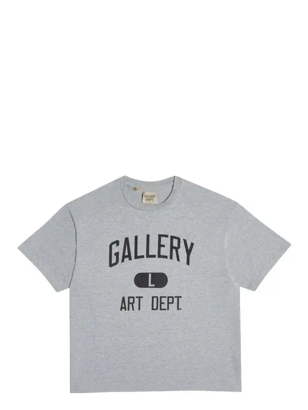 GALLERY DEPT. Art Dept. Logo Tee Shirt - Grey/black