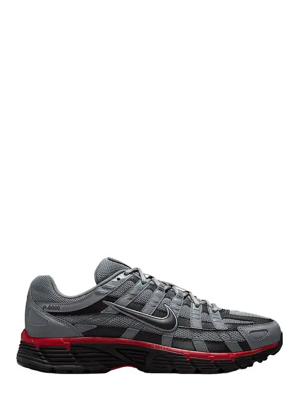 Nike P6000 Sneakers - Cool Grey/black/university Red