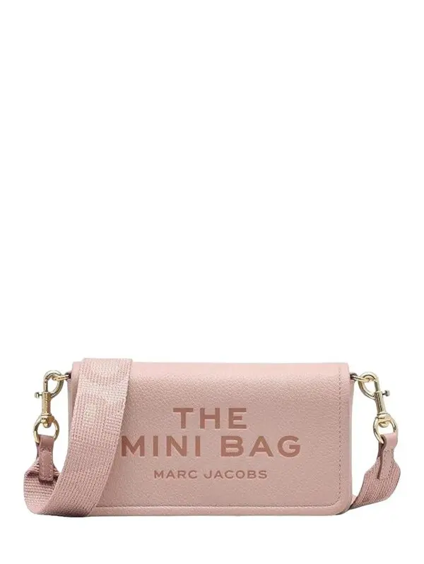 Marc Jacobs The Leather Mini Crossbody Bag - Rose