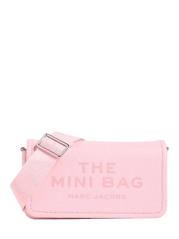 Marc Jacobs Leather Mini Crossbody Bag - Ribbon Pink