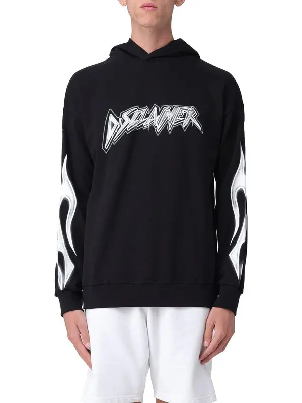 DISCLAIMER Pullover Sweater - Black