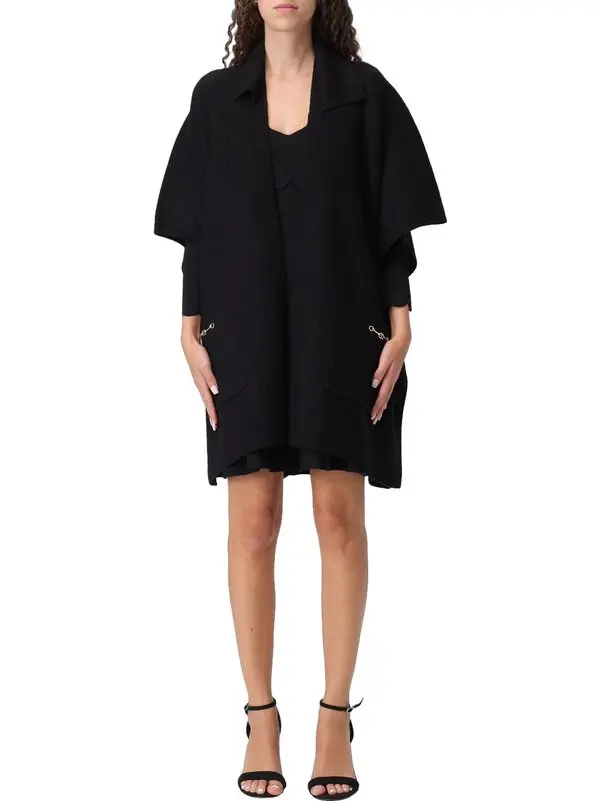 TWINSET Cape - Black
