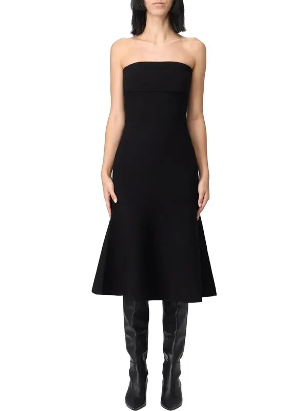 TWINSET Strapless Dress - Black
