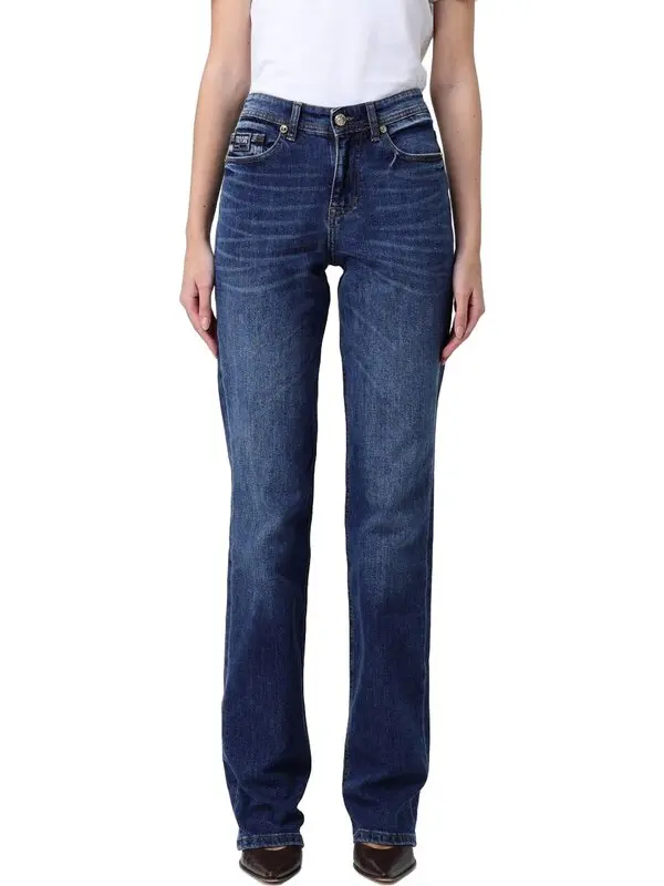 Versace Straight Leg Jeans - Blue
