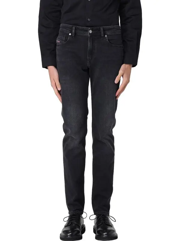 Diesel Straight Leg Jeans - Black