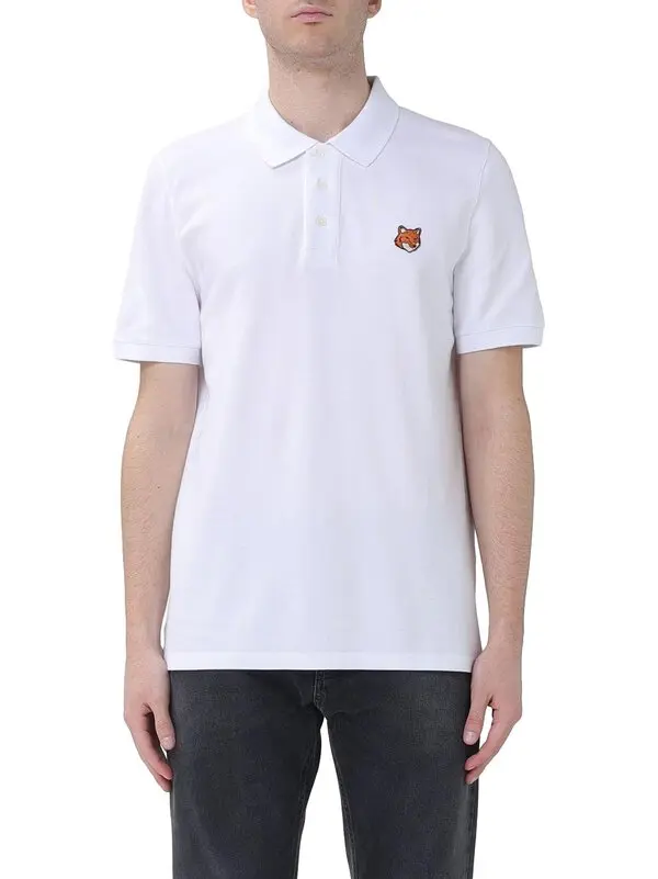 Maison Kitsuné Polo Shirt - White