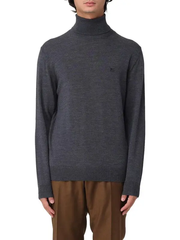 Etro Turtleneck Sweater - Grey