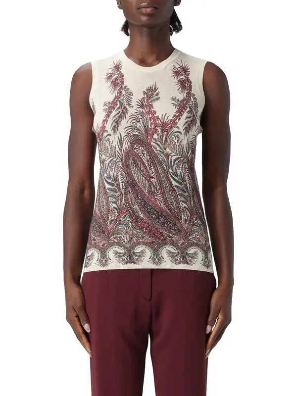 Etro Sleeveless Sweater - Multicolor
