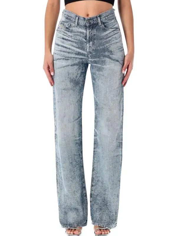 DIESEL® Straight Leg Jeans - Blue