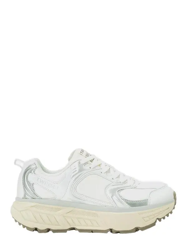TWINSET Lace-up Sneakers - White
