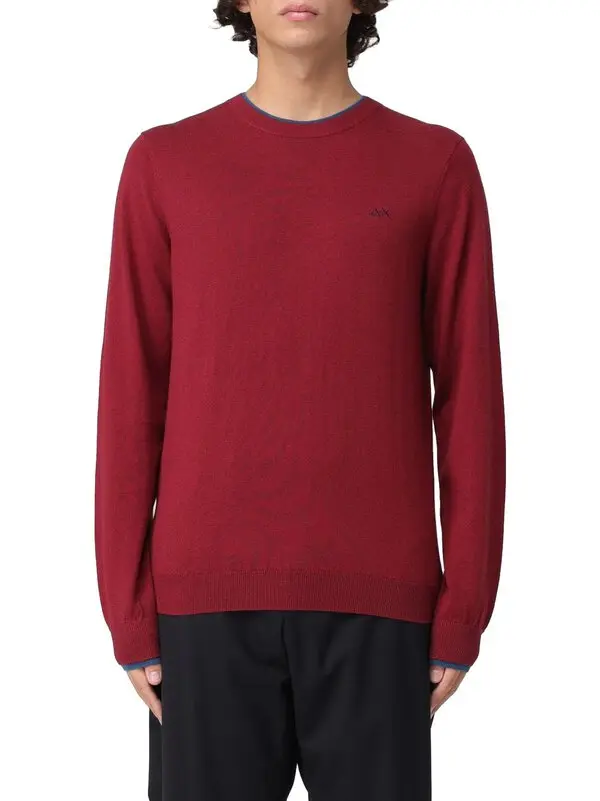 SUN 68 Sweater - Burgundy