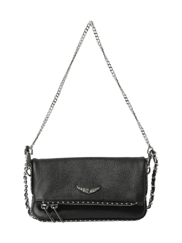 Zadig&Voltaire Studded Shoulder Bag - Black