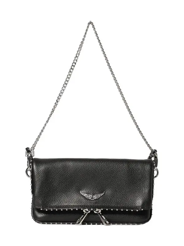 Zadig&Voltaire Studded Shoulder Bag - Black