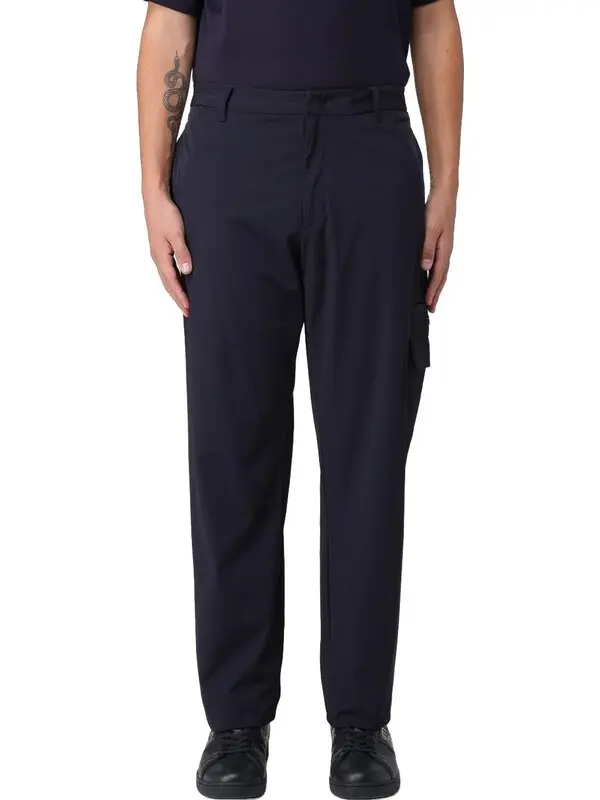 Armani Exchange Straight-leg Trousers - Blue