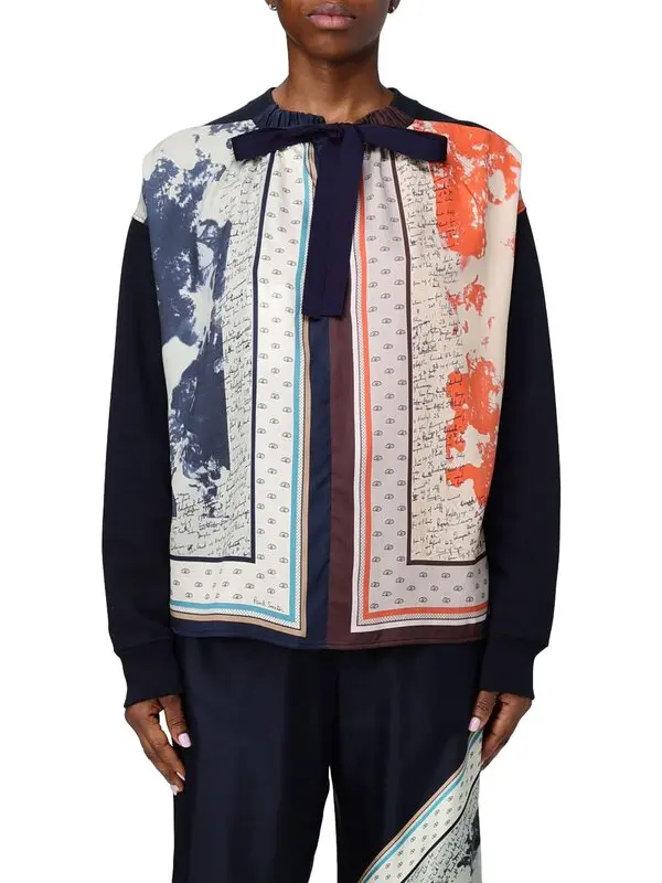 Paul Smith Printed Top - Blue