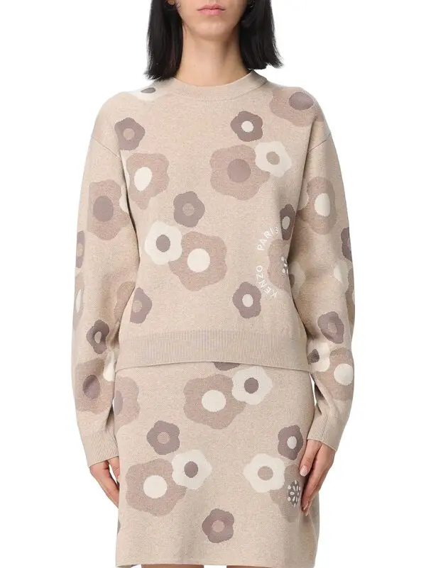 Kenzo Pullover Sweater - Beige
