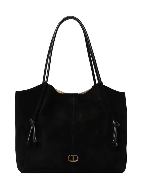 TWINSET Tote Bag - Black